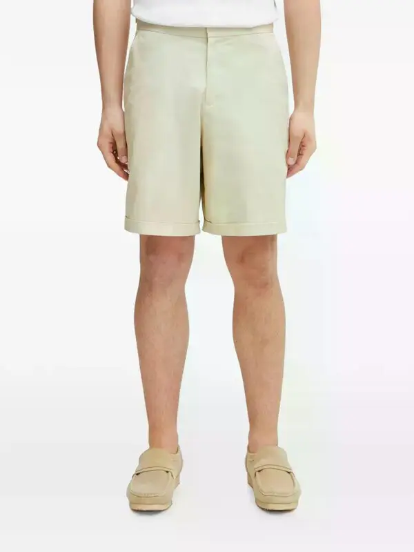 Fred Perry Twill Turn-up Shorts
