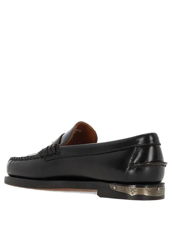 SEBAGO Dan El Paso Embroidered Leather Loafers