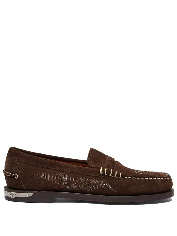 SEBAGO Penny Loafers Dan Dallas In Suede