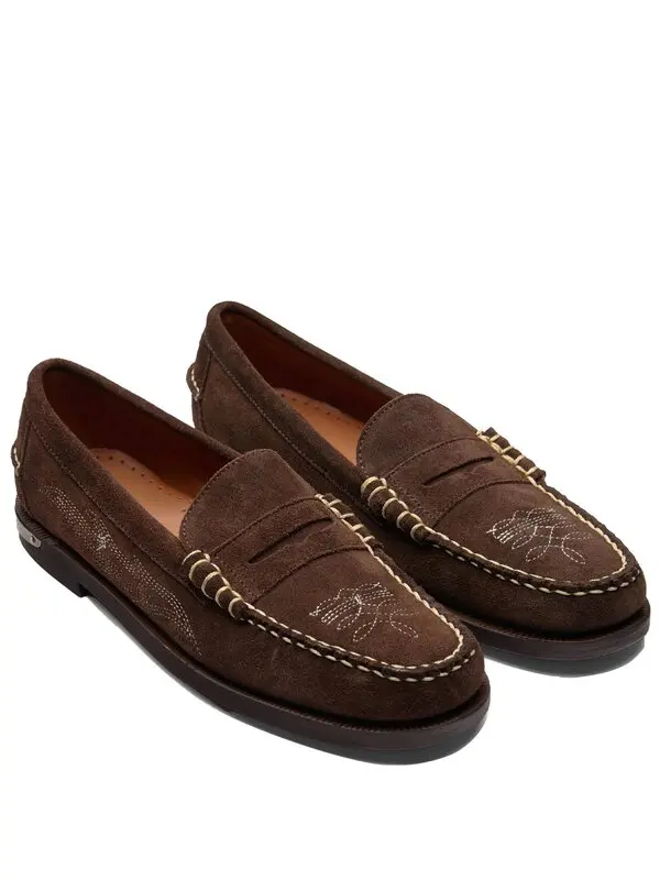 SEBAGO Penny Loafers Dan Dallas In Suede
