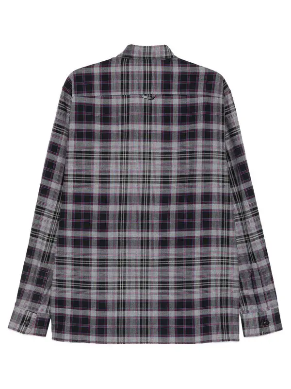 CELLAR DOOR Check Cotton Shirt