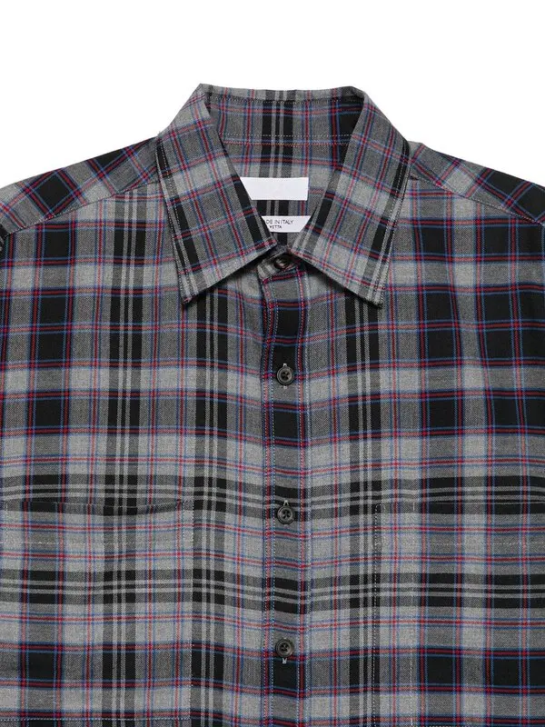 CELLAR DOOR Check Cotton Shirt