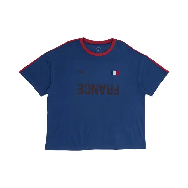 TRAVIS SCOTT X Nike France Total 90 Tee - Blue