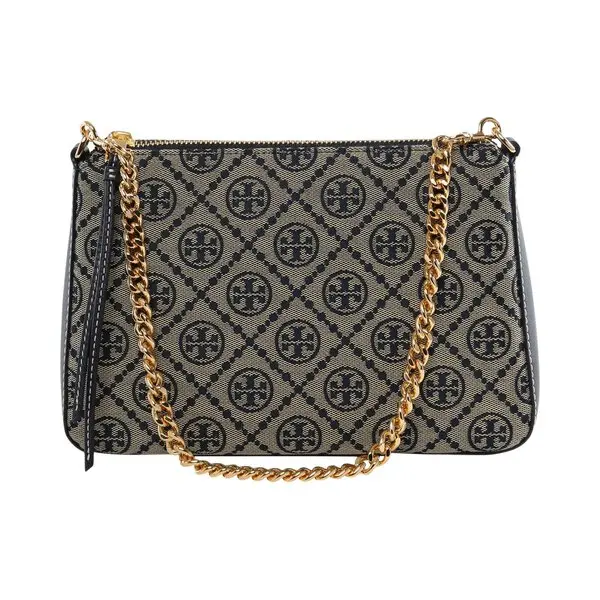 Tory Burch Small Shoulder Bag 'navy - Tan
