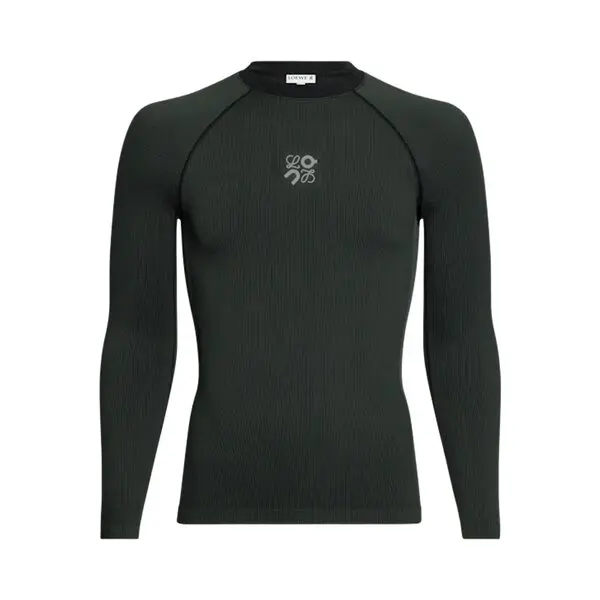 On X Loewe Lg Sleeve Top - Black