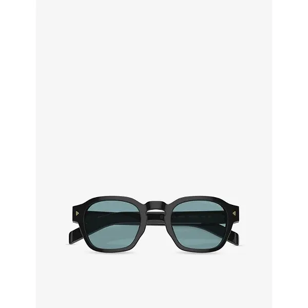 Prada Pr A16s Round-frame Acetate Sunglasses