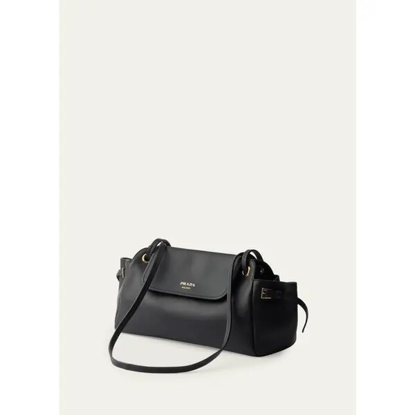 Prada Carry Medium Leather Shoulder Bag
