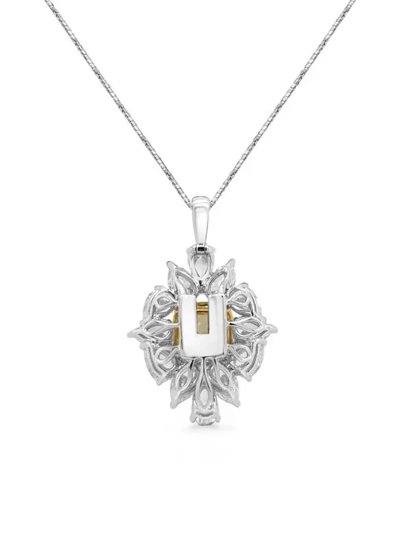 HYT JEWELRY Yellow Diamond And Diamond Ring
