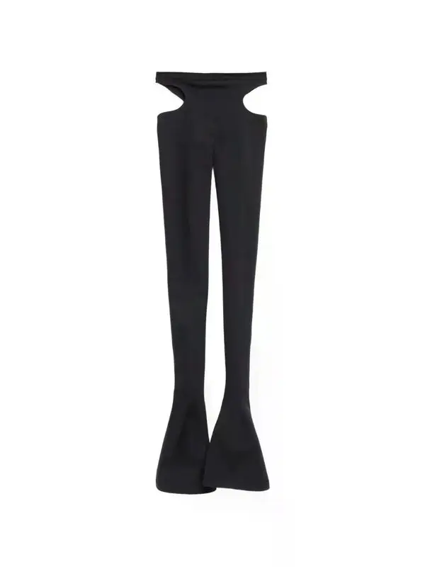 Gucci Fine Technical Knit Leggings - Black