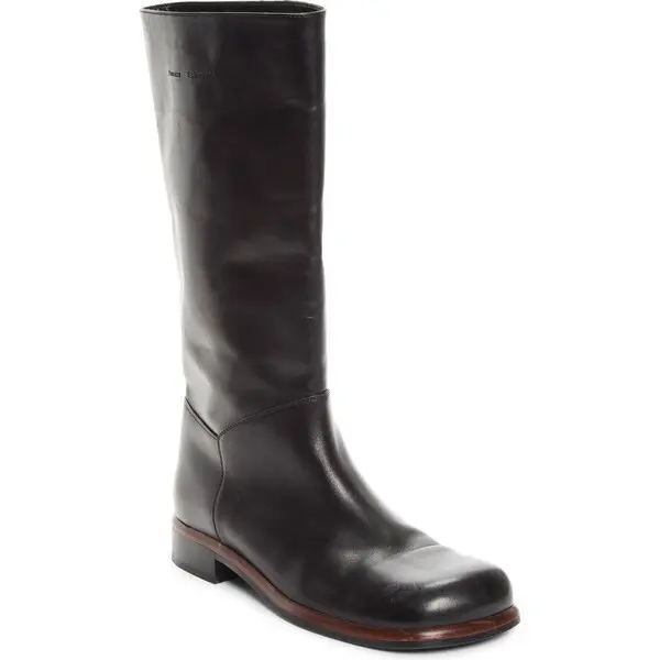 Proenza Schouler Esme Leather Boot - Black