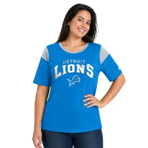 STARTER Detroit Lions Linebacker Slub T-shirt