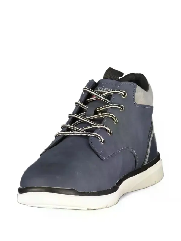 AVIREX Logo-patch Lace-up Ankle Boots