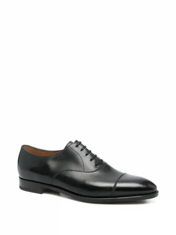 John Lobb City Ii Leather Oxford Shoes