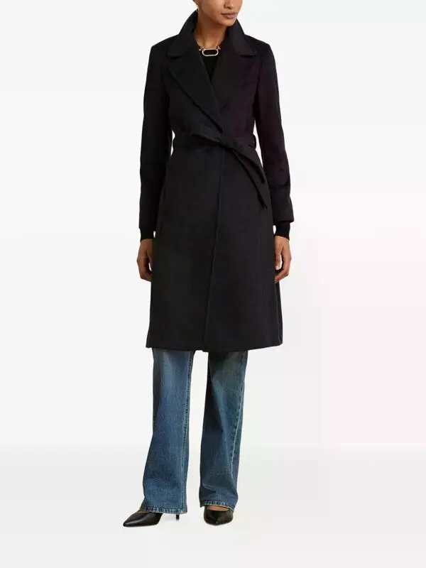 Ralph Lauren Belted Wrap Single Breasted Coat