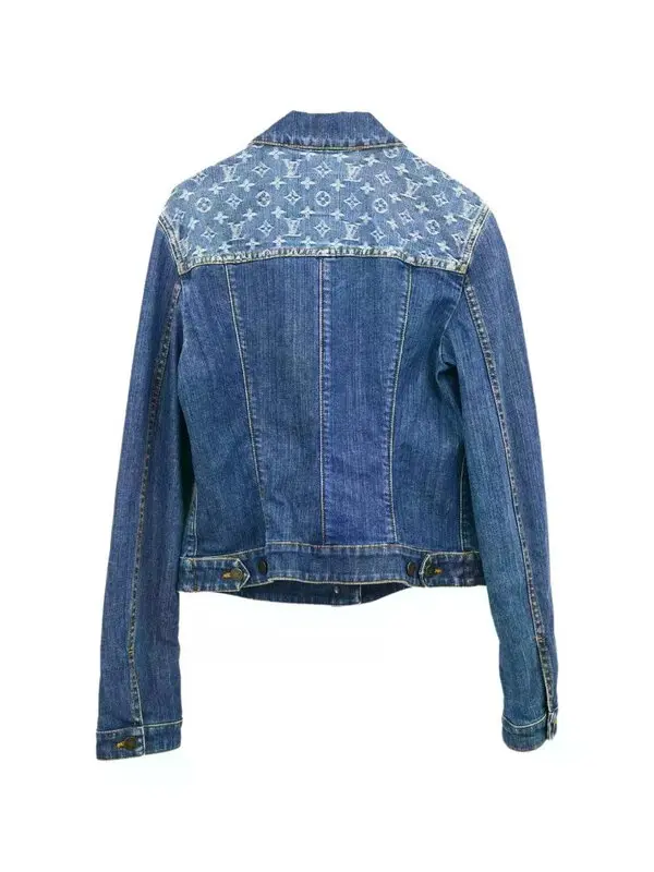 LOUIS VUITTON 2008 Monogram Denim Jacket