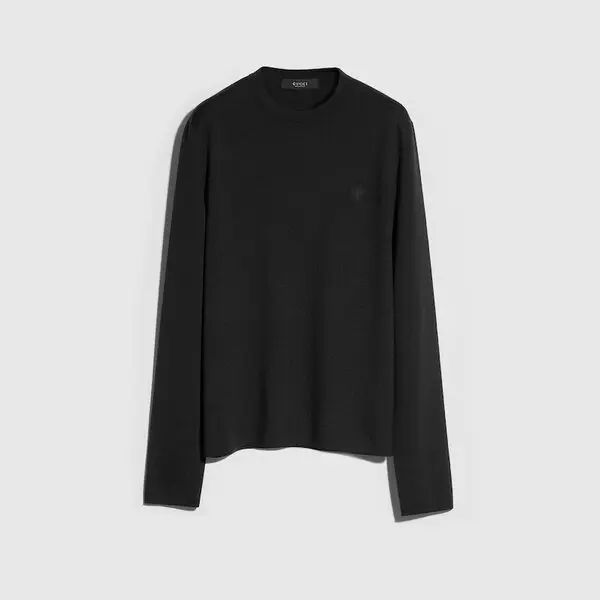 Gucci Wool Sweater With Embroidery