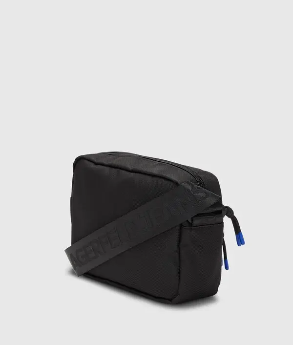 Karl Lagerfeld Logo Nylon Camera Bag
