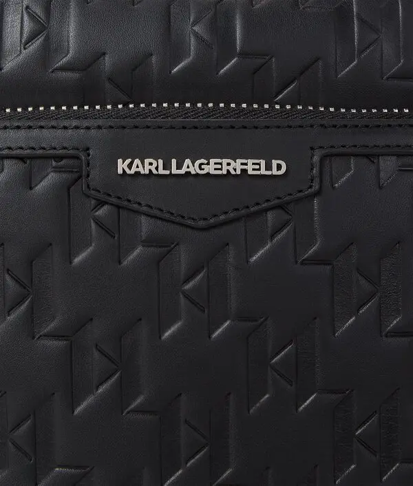 Karl Lagerfeld K/loom Leather Sling Bag