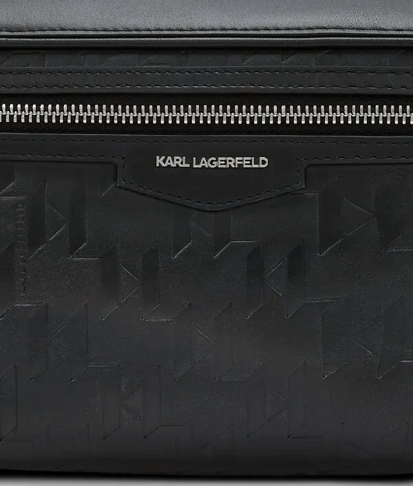 Karl Lagerfeld K/loom Leather Belt Bag