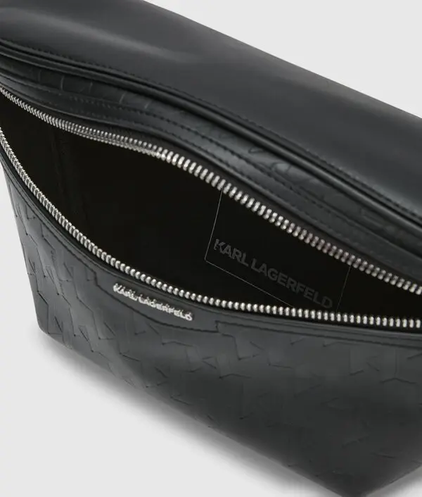 Karl Lagerfeld K/loom Leather Belt Bag