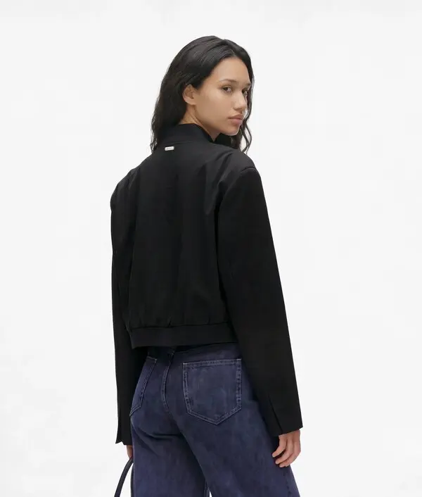 Karl Lagerfeld Tailored Bomber Jacket