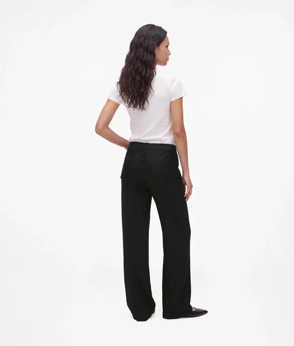 Karl Lagerfeld Lace-layered Pants