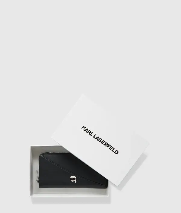 Karl Lagerfeld Ikon Smooth Long Wallet