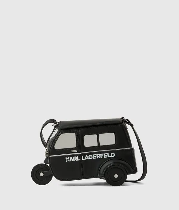 Karl Lagerfeld Ikon Motor-inspired Bag - Black