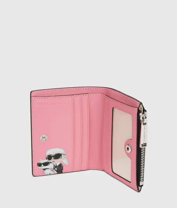 Karl Lagerfeld Ikon Smooth Bifold Wallet