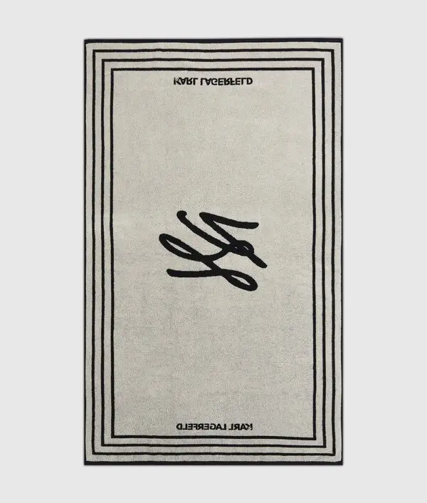 Karl Lagerfeld K/autograph Beach Towel