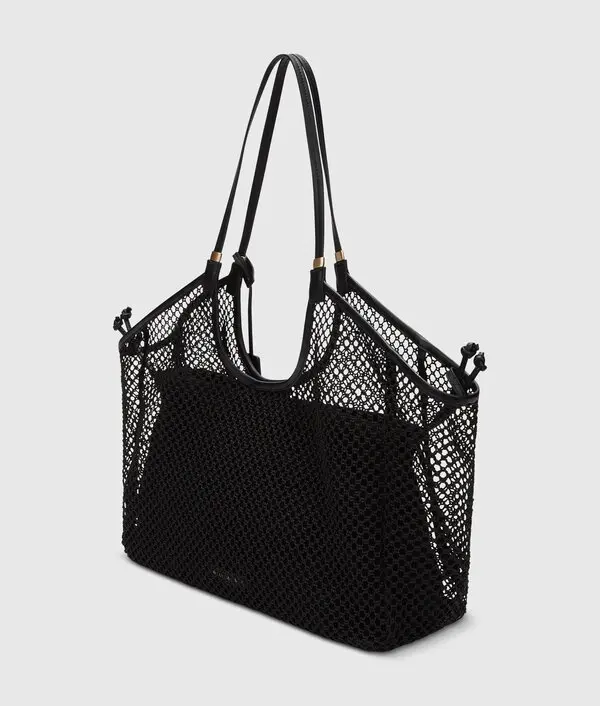 Karl Lagerfeld K/signature Mesh Beach Bag