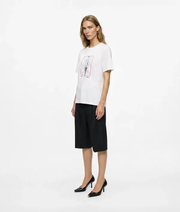 Karl Lagerfeld Sketch T-shirt
