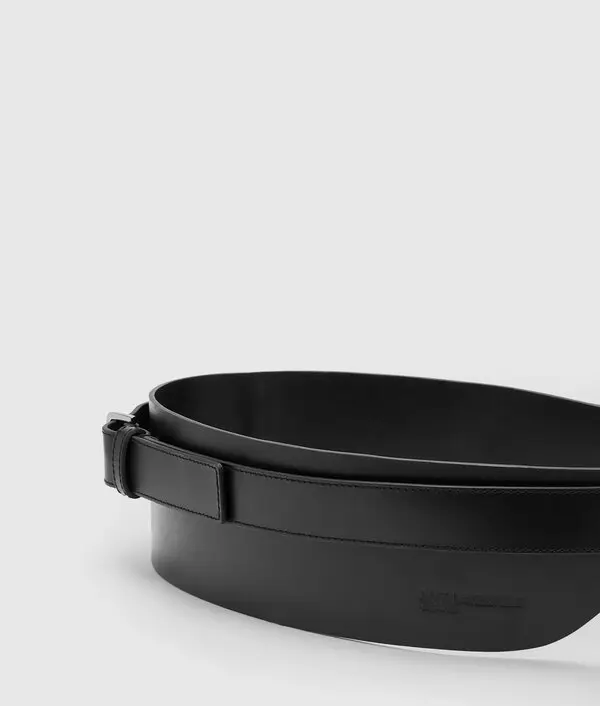 Karl Lagerfeld Layered Leather Belt