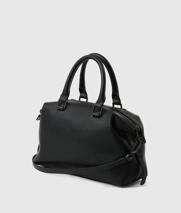 Karl Lagerfeld Cord Charm Top Handle Bag