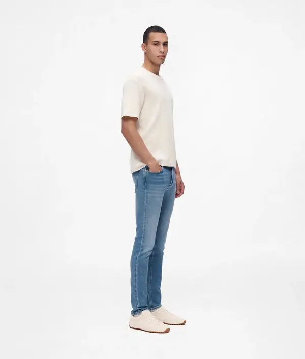 Karl Lagerfeld Washed Blue Skinny Jeans