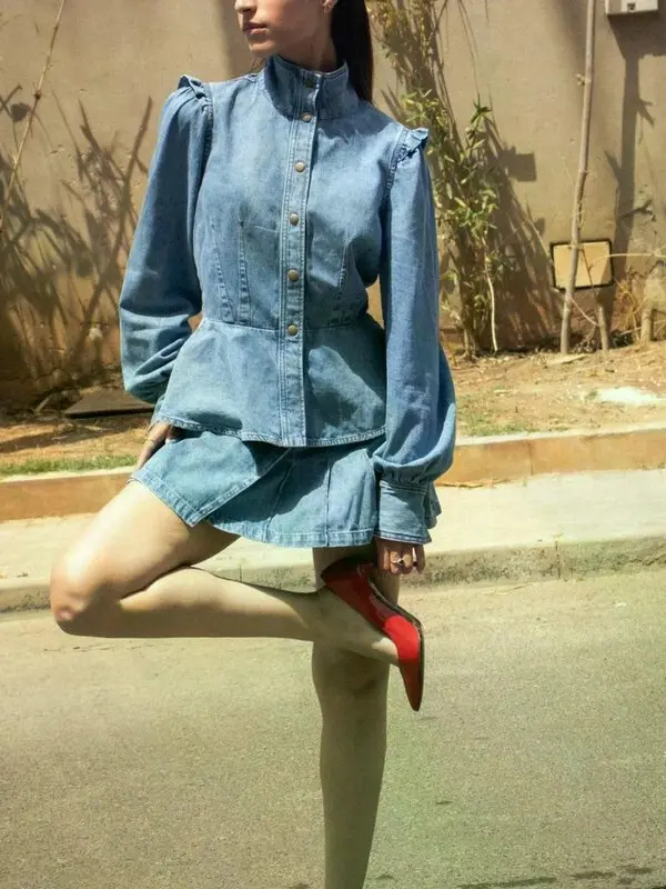 SOEUR ET FRÈRES The Pearl Mini Skirt