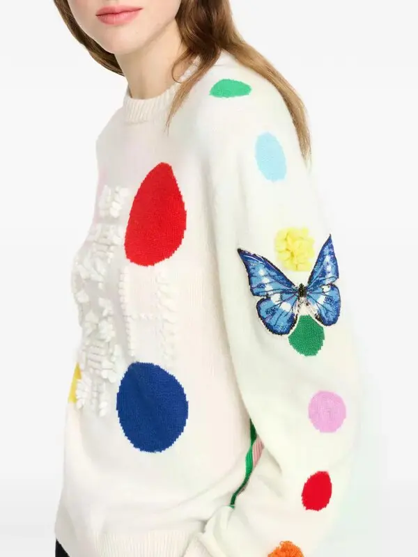 BARRIE X Damien Hirst The Spots Sweater