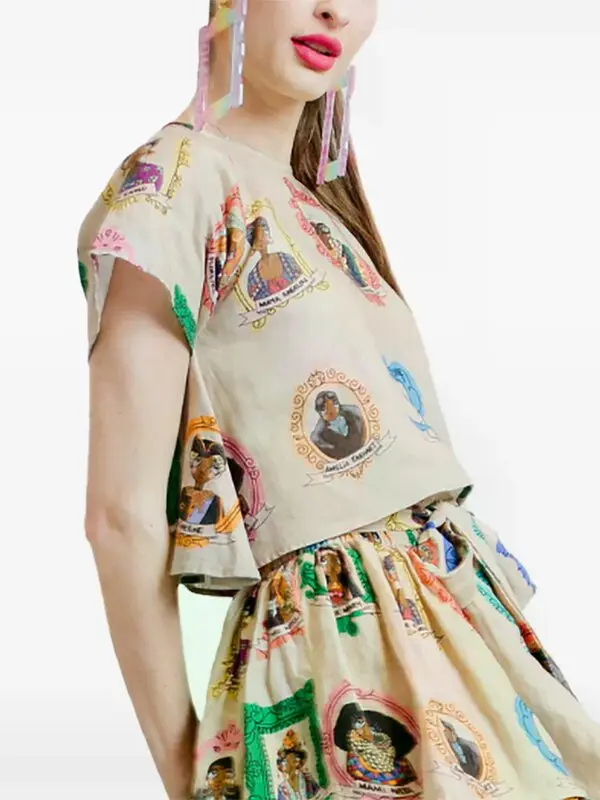 A.NTY STORY Layered Midi Skirt