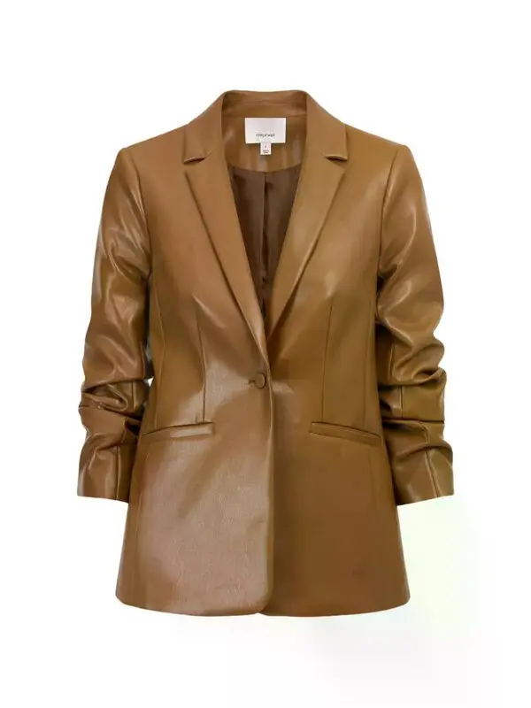 Cinq À Sept Kylie Ruched-sleeve Jacket