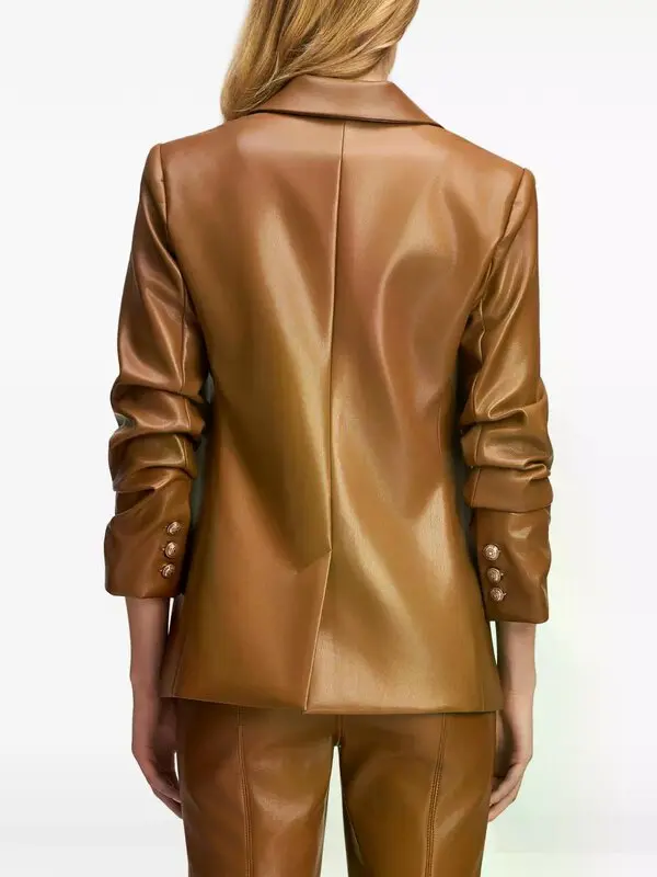 Cinq À Sept Kylie Ruched-sleeve Jacket