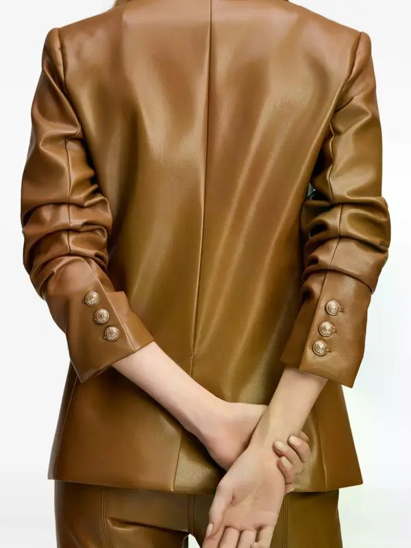 Cinq À Sept Kylie Ruched-sleeve Jacket