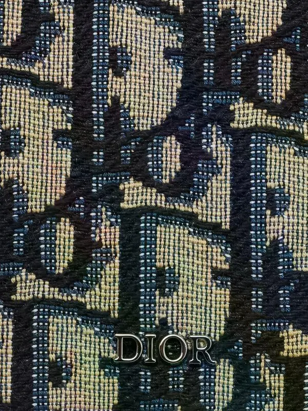 Dior 2024 Oblique Canvas Bifold Card Holder