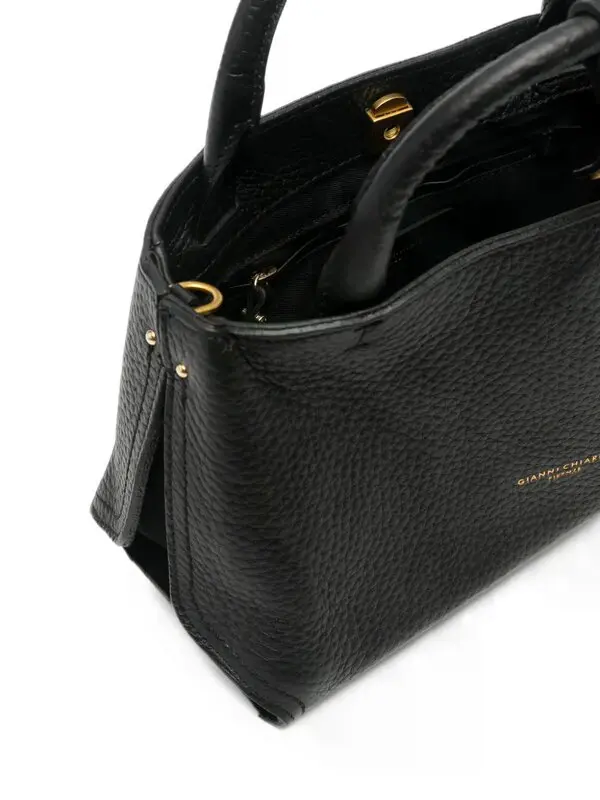 GIANNI CHIARINI Amal Grained Leather Tote Bag