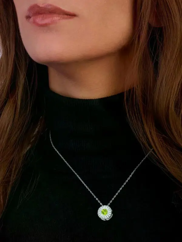 ANTY Aura Peridot Diamond Necklace