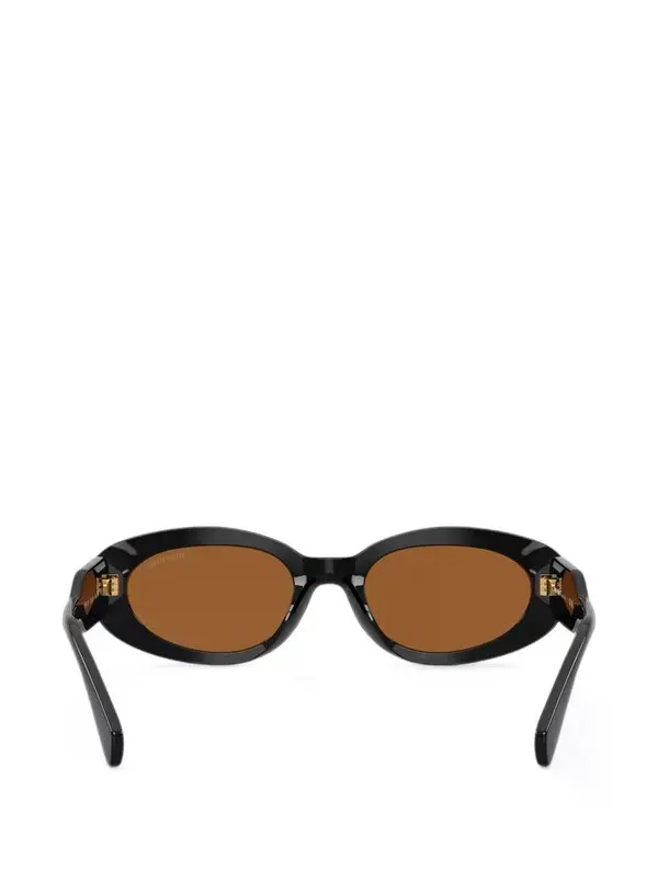 Miu Miu Mu C01s Oval-frame Sunglasses