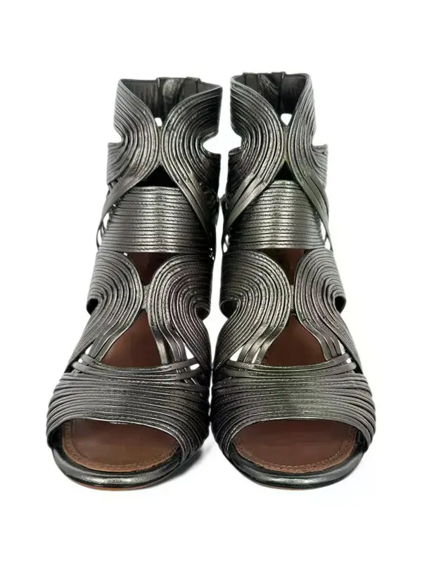 Alaïa 2010s Cage Wave Sandals