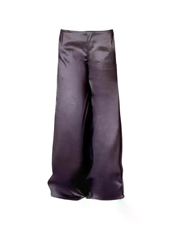 TANIA ORELLANA Basalto Straight-leg Trousers