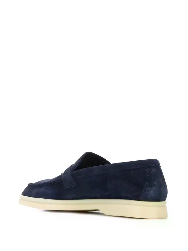 Loro Piana Padlock Penny Loafers