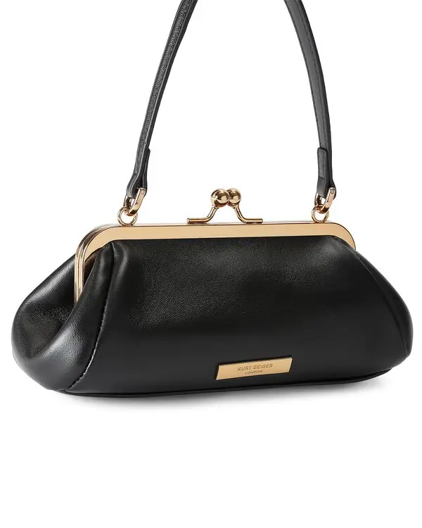 Kurt Geiger Kensington Leather Convertible Frame Bag