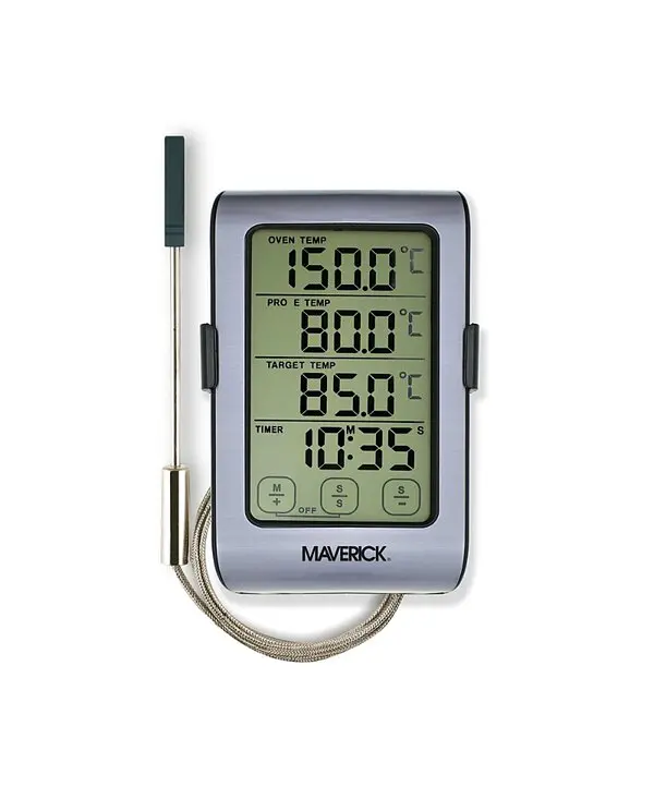 MAVERICK Dual Sensor Touch Screen Oven & Meat Thermometer, 4.75 L